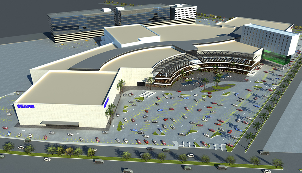 Construcción de centro comercial Parque Puebla - Revista Ferrepat