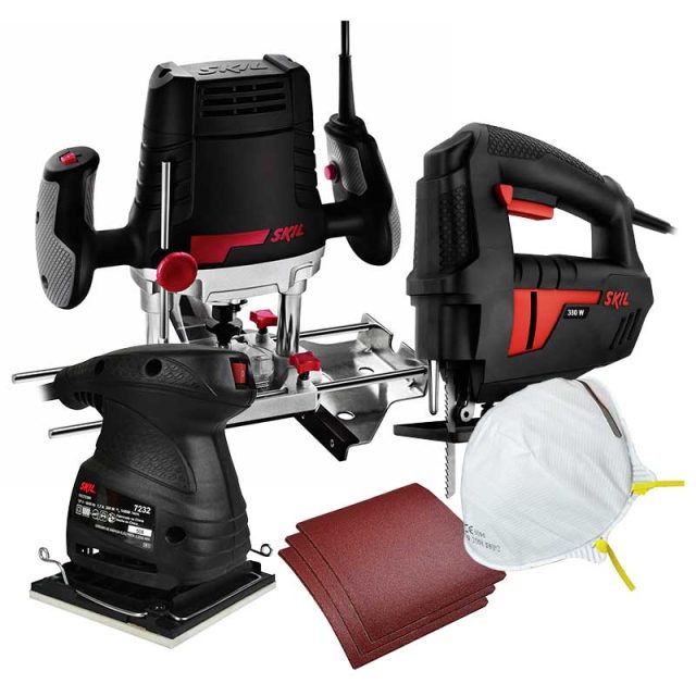 COMBO SKIL LIJADORA DE PALMA + ROUTER SIERRA CALADORA - Revista Ferrepat